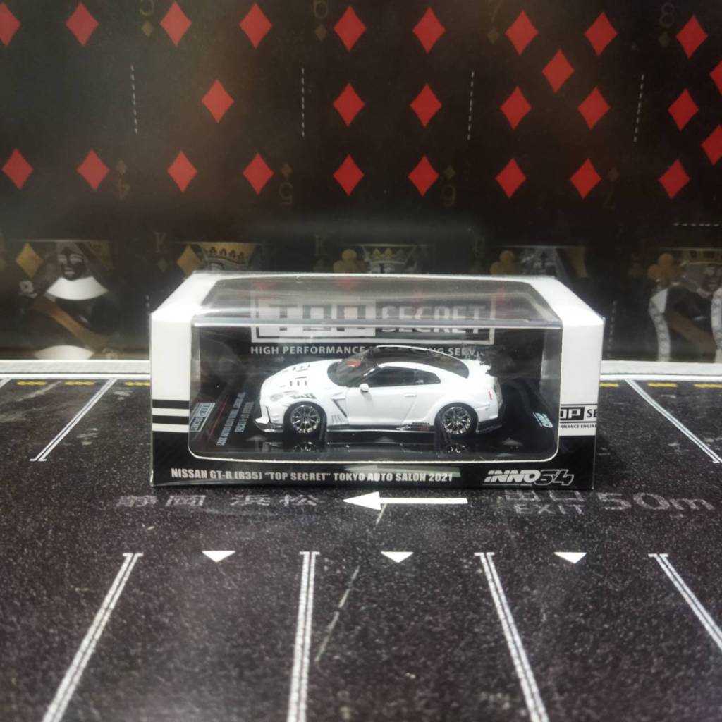 Jual INNO64 Nissan (GT-R R35) Tokyo Auto Salon 2021 Top Secret - Mini ...