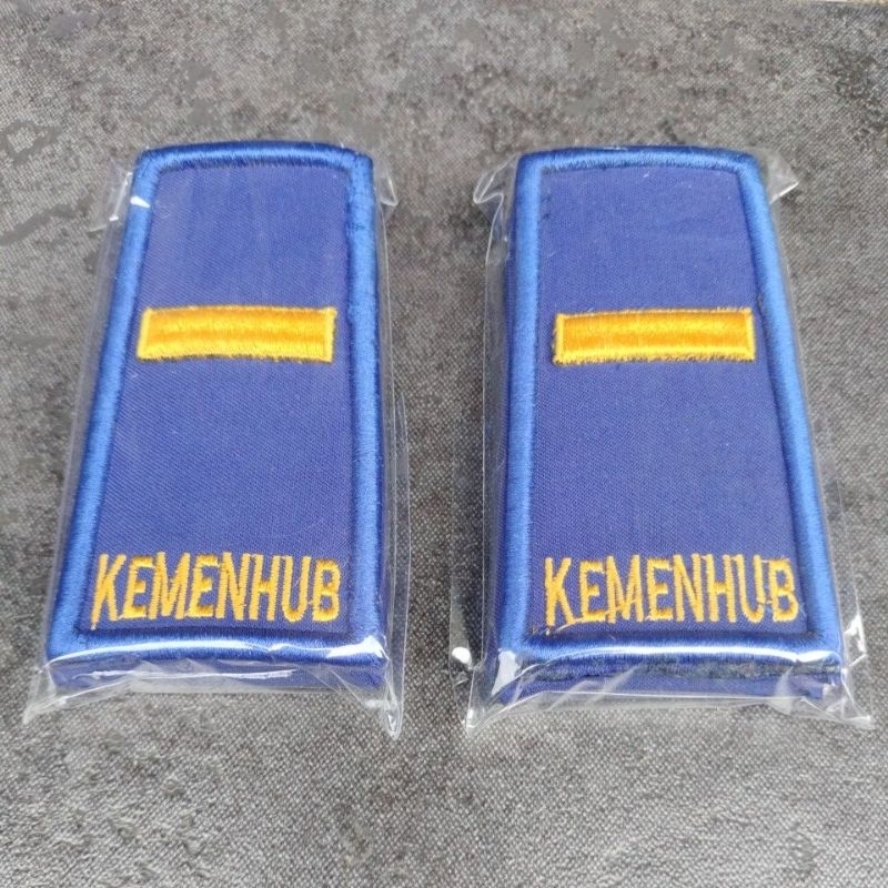 Jual Pangkat KEMENHUB 3A bordir timbul/tanda pangkat 3a | Shopee Indonesia