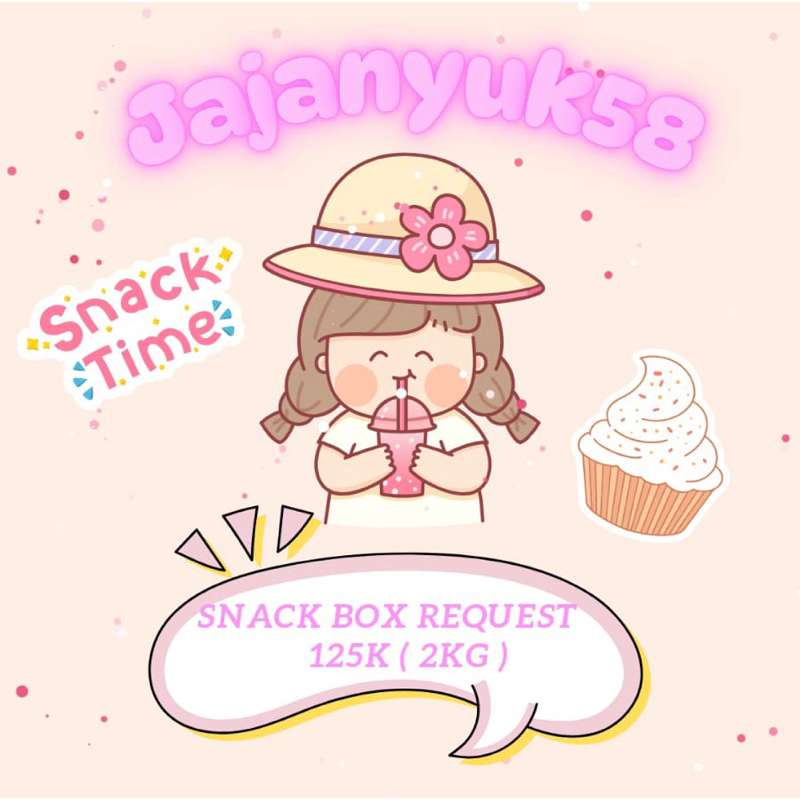 Jual BOX SNACK JAJANAN ECERAN 125K ETA 2 KG ( BACA DESKRIPSI) | Shopee ...