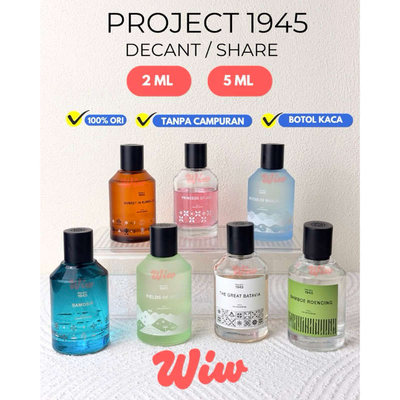 Jual Decant Perfume / Share Bottle Project 1945 The Great Batavia ...