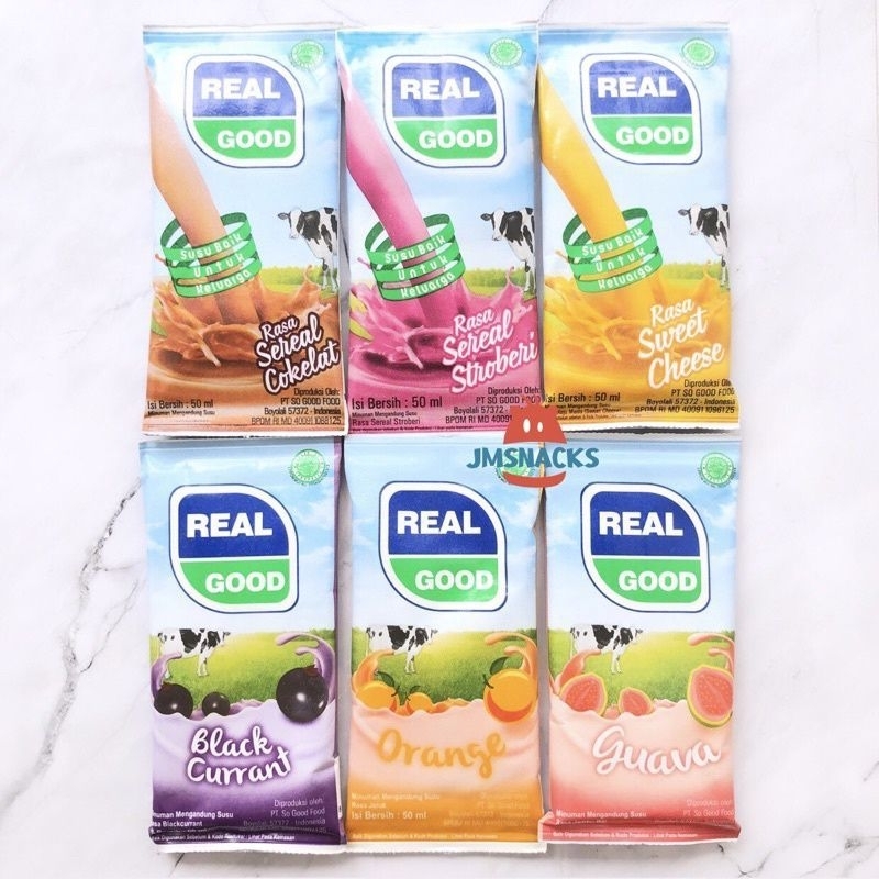Jual Susu Real Good 50ml aneka rasa | Shopee Indonesia