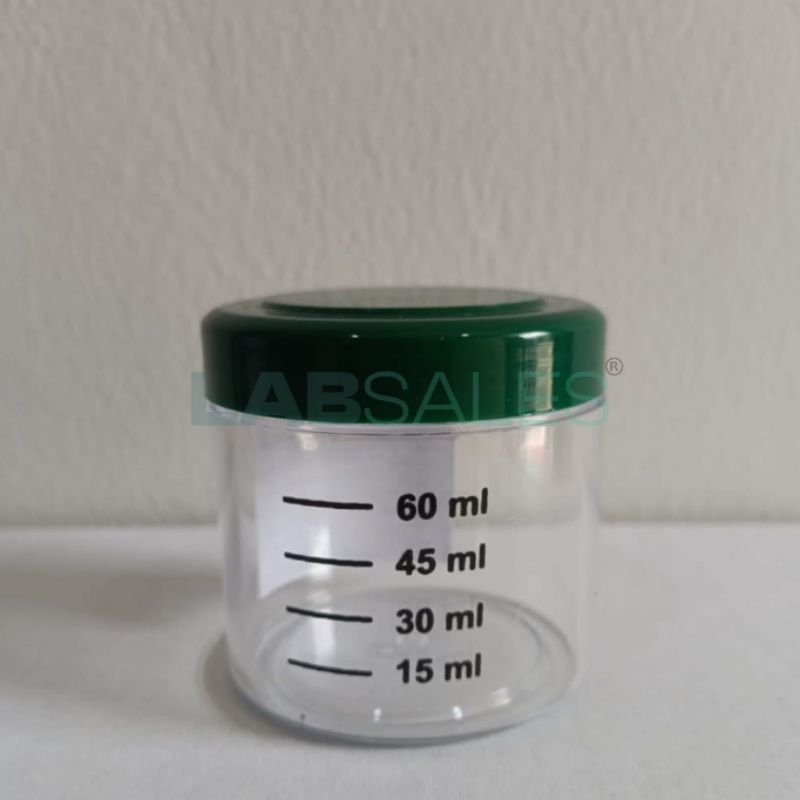 Jual Pot Urine Specimen Container 75ml NS Green Grad | Shopee Indonesia