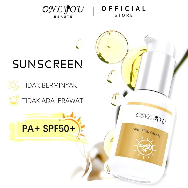 Jual Only you sunscreen spf 50 PA+ 50 gr | Shopee Indonesia