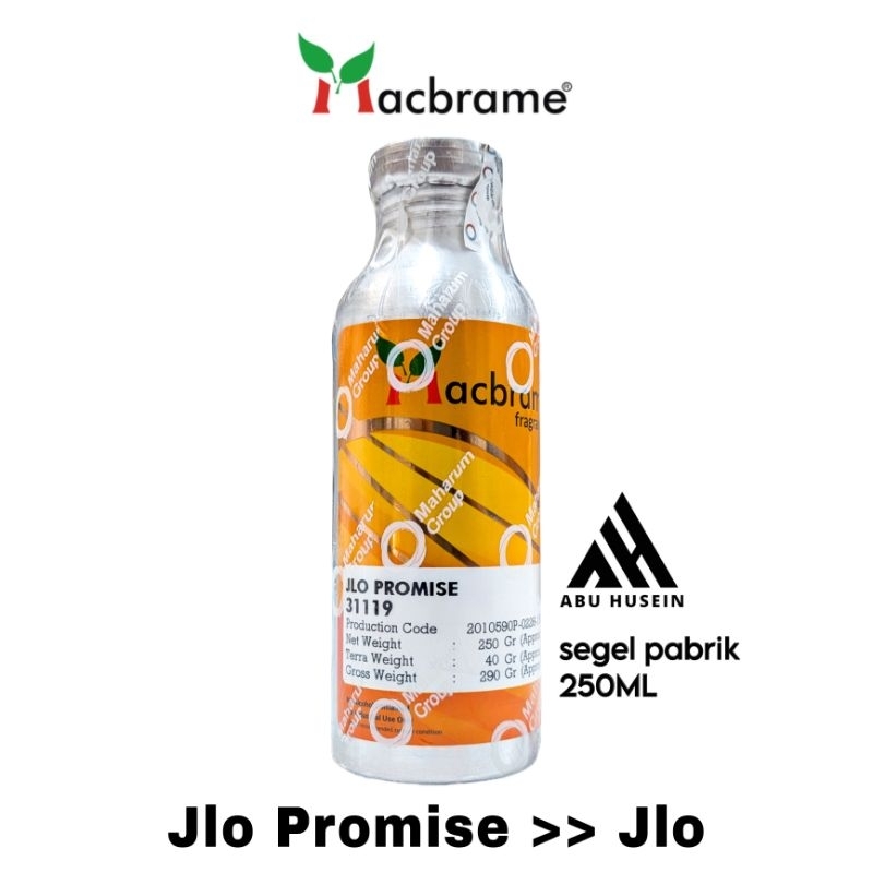 Jual JLO PROMISE // JLO 250ML SEGEL PABRIK PRODUK MACBRAME (untuk ...