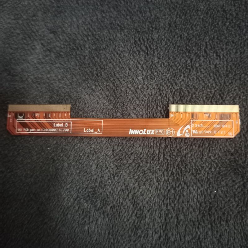 Jual FFC CABLE PANEL SAMSUNG INNOLUX 6203B00216200 ( UA43DU8000K ...