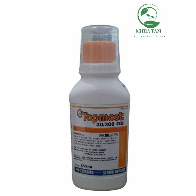 Jual Herbisida selektif padi TOPMOST 30/300 OD 250 ml Sygenta obat ...