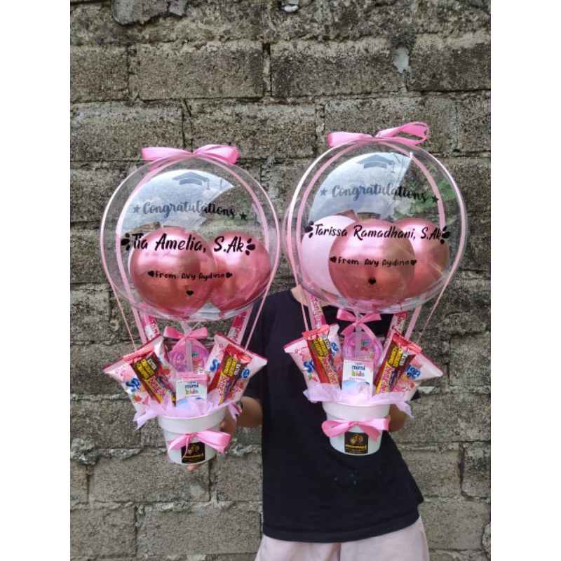 Jual Bucket Balon Snack Wisuda Balon Wisuda Hadiah Gift Hampers Kado ...