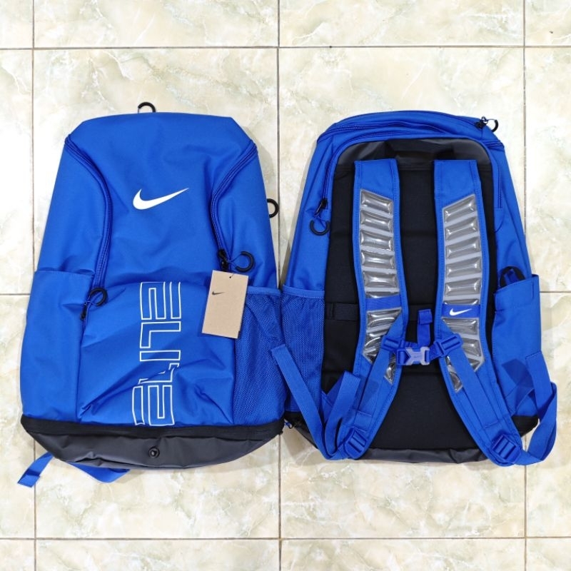 Jual Tas Nike Elite Hoops Blue Backpack | Shopee Indonesia