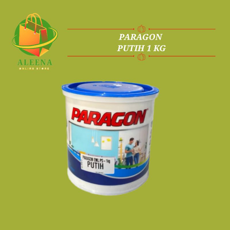 Jual CAT TEMBOK PARAGON PUTIH 1 KG | Shopee Indonesia