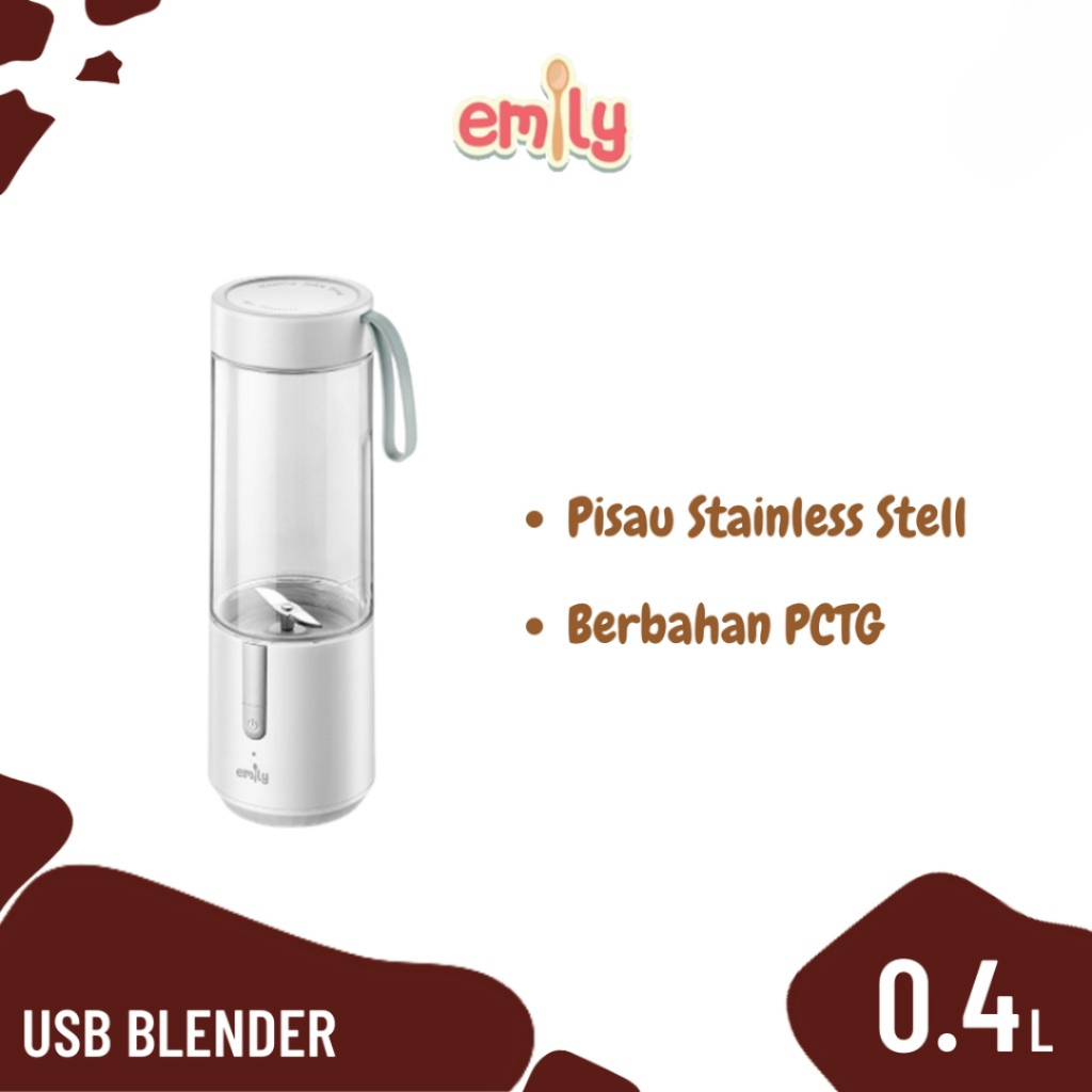 Jual Emily USB Blender 0,4L - Blender Portabel | Shopee Indonesia