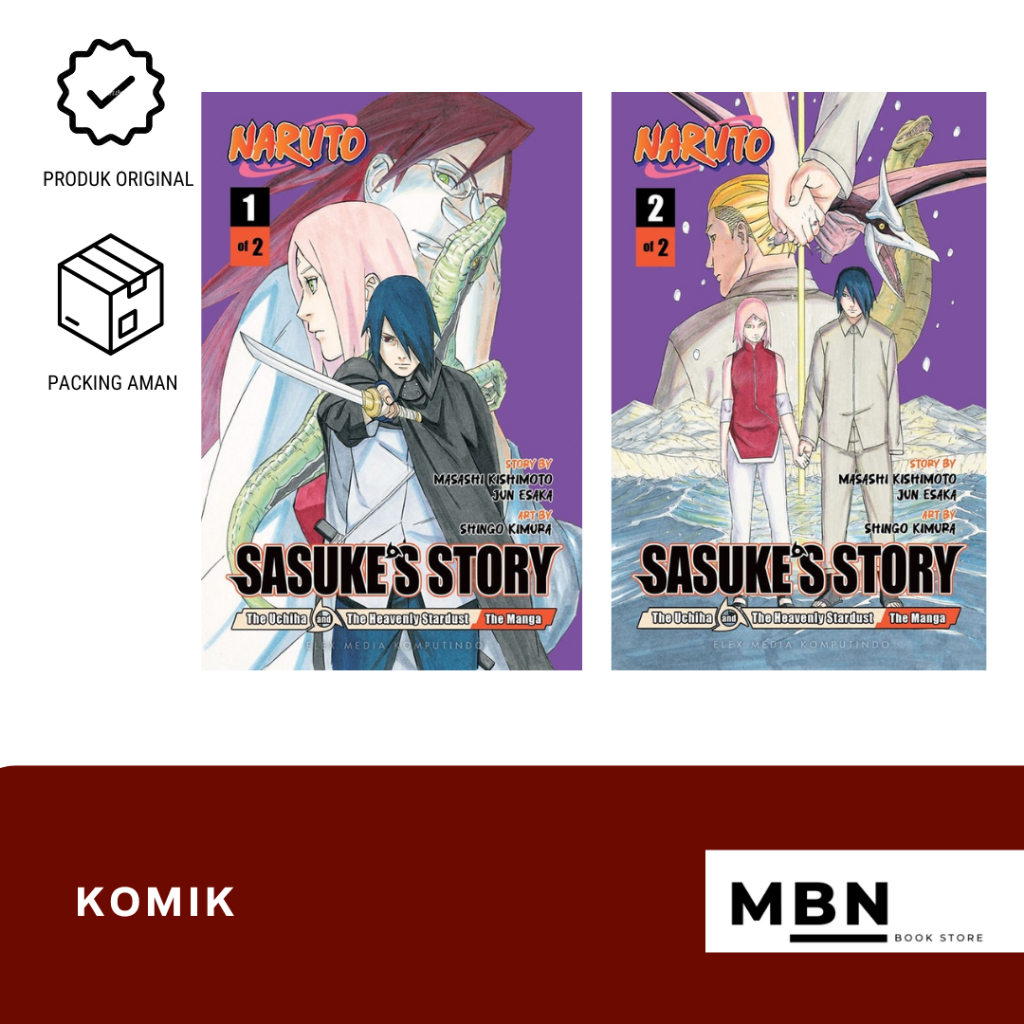 Jual Naruto - Sasuke Story - The Uchiha and the Heavenly Stardust ...