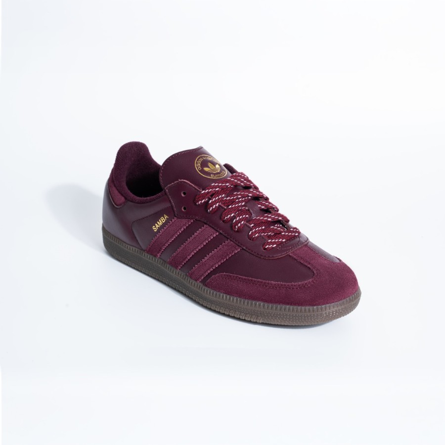 Jual Sneakers - Samba OG Sumatra Burgundy (Sepatu) | Shopee Indonesia