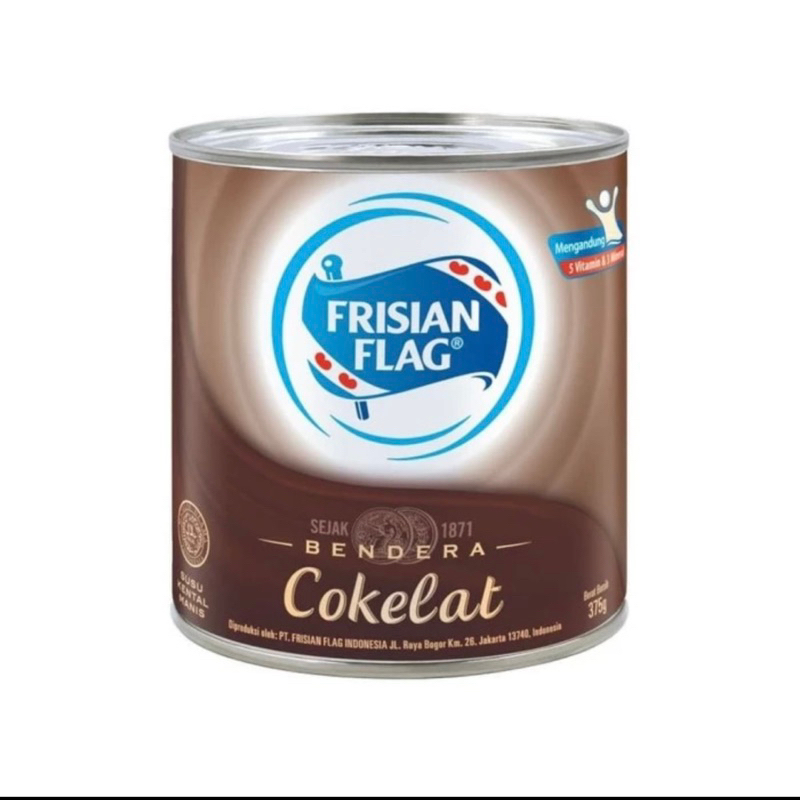Jual Susu Coklat Frisian Flag Kaleng 370g | Shopee Indonesia
