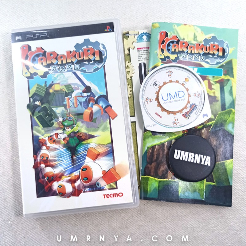 Jual PSP UMD KARAKURI Carakuri Tokobot CD Game Kaset Playstation ...