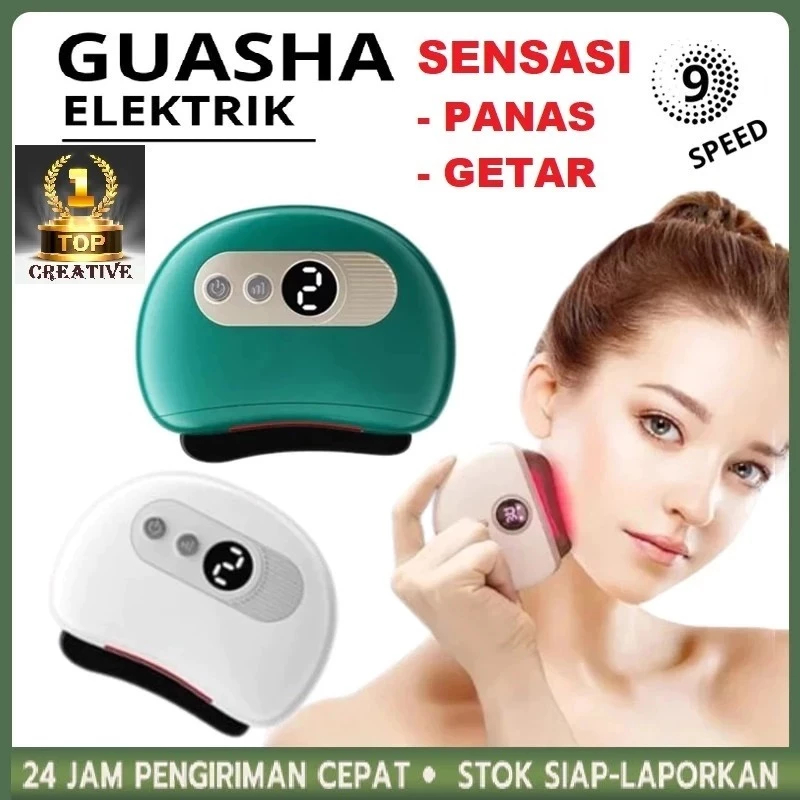 Jual GUASHA ELEKTRIK SENSASI PANAS DAN GETAR ALAT PIJAT WAJAH DAN BADAN ...