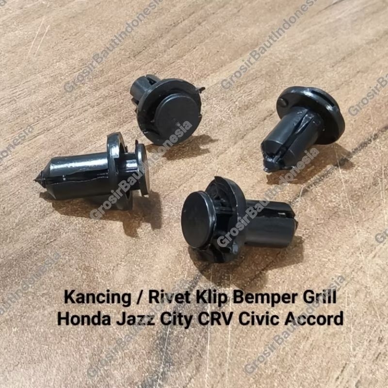 Jual (10-50pcs) Klip body Plastik mobil Honda/Kancing klip/ Rivet ...