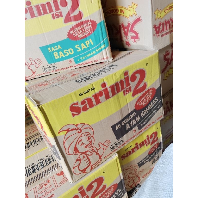 Jual SARIMI 2 AYAM KREMES ( 1 KARTON ) ISI 24 PCS | Shopee Indonesia