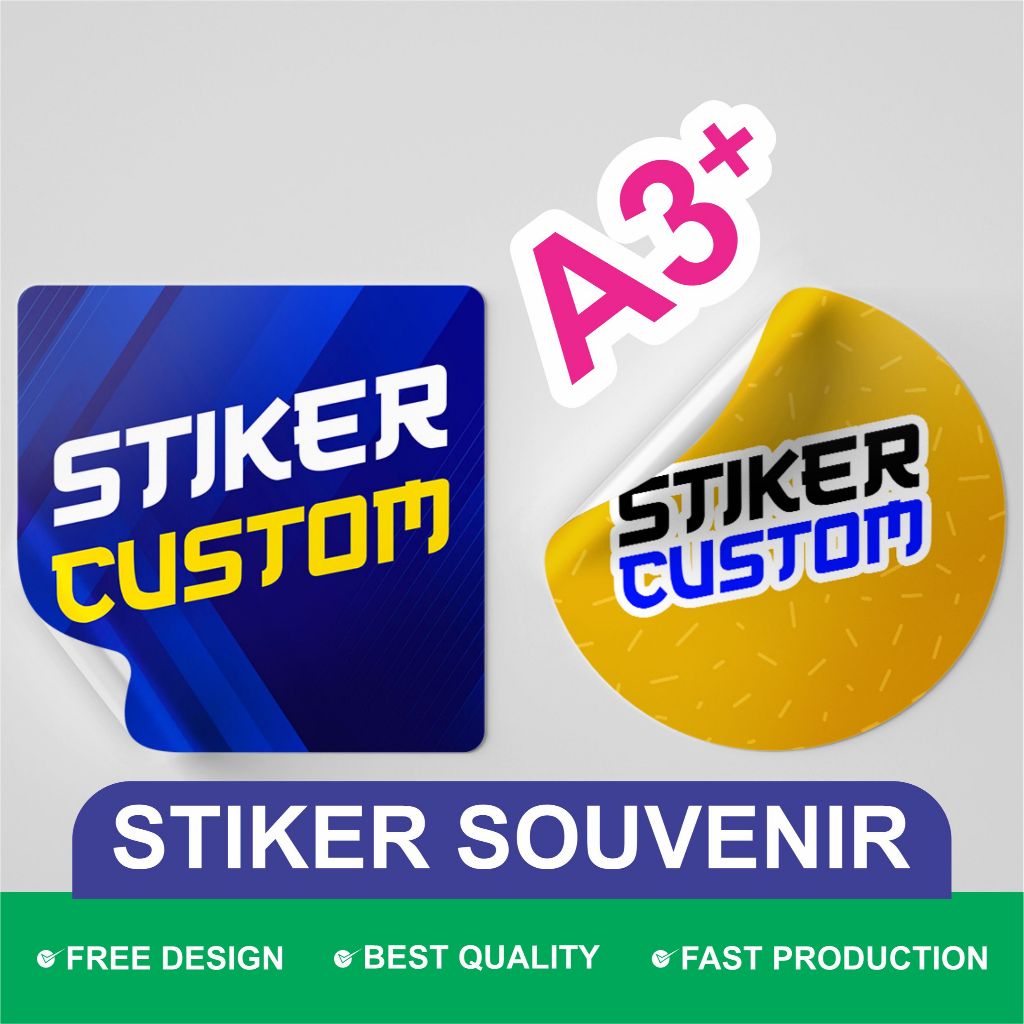 Jual Stiker custom untuk kemasan makanan, souvenir pernikahan dan ...