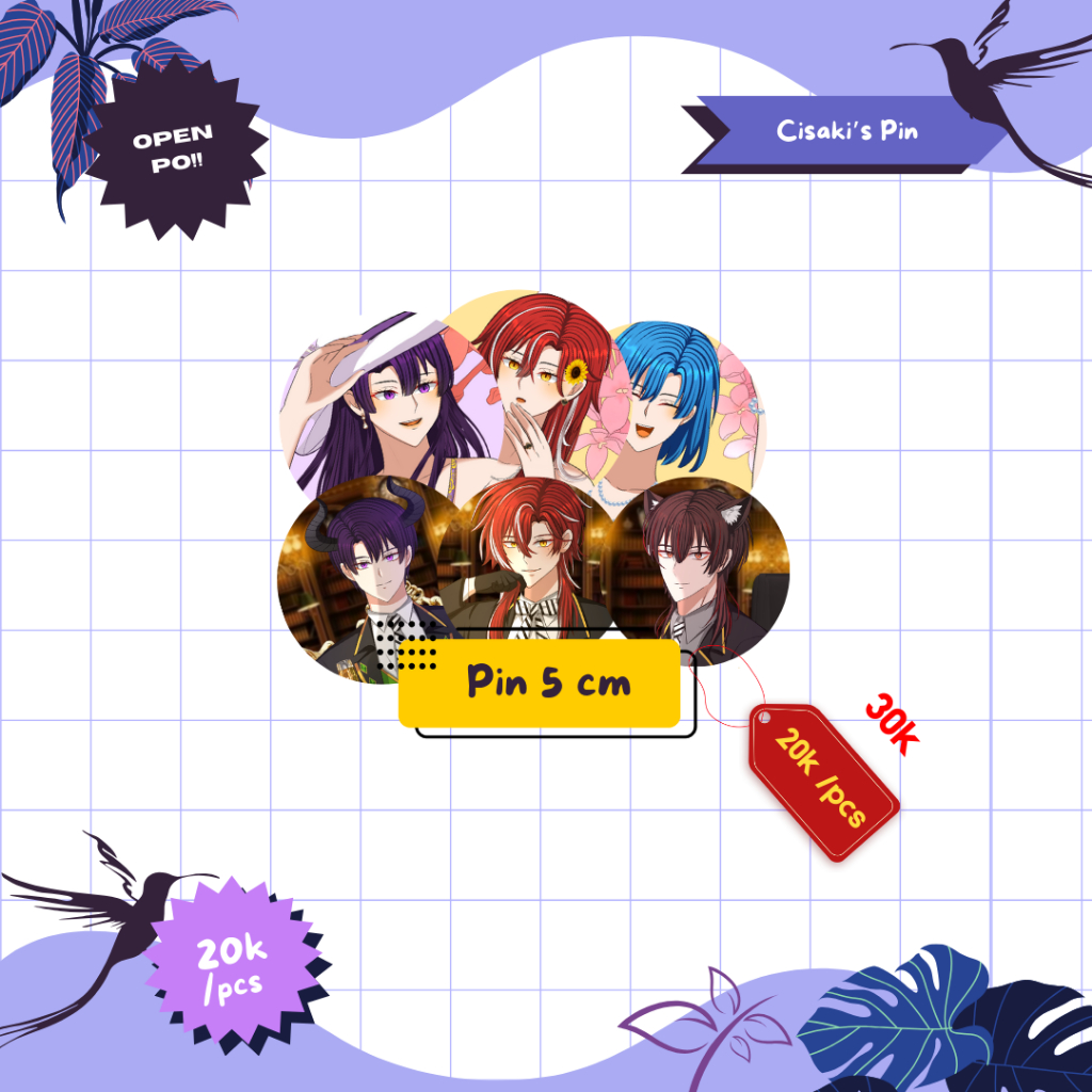 Jual READY PIN SOL4CE & ZONA (4 CM) | Shopee Indonesia