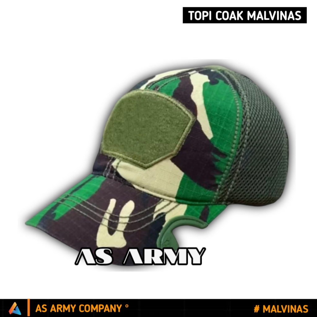 Jual Topi Loreng TNI Topi Coak Loreng Topi Malvinas Topi Tactical Topi ...