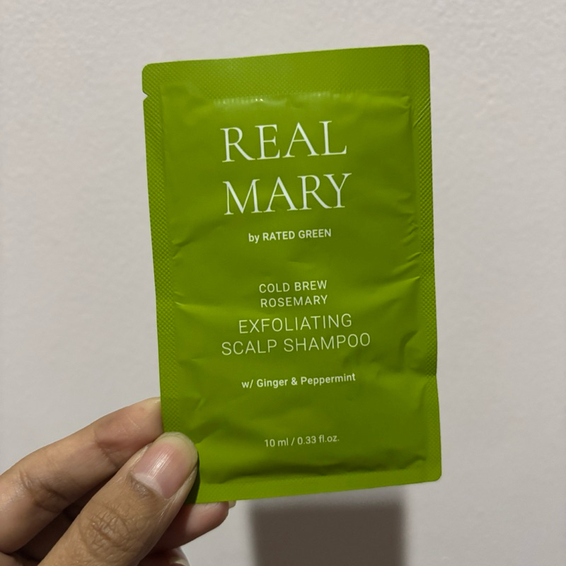Jual Scalp Shampoo Real Mary by Rated Green Sachet | Shopee Indonesia