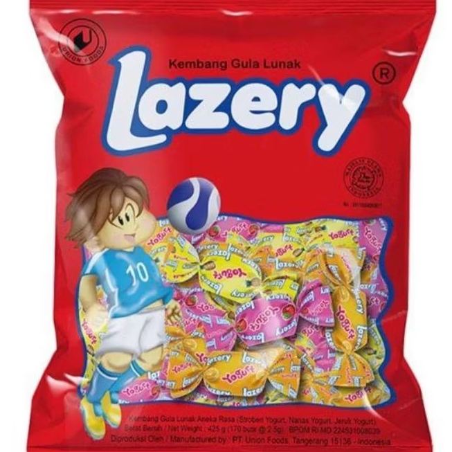 Jual permen LAZERY sak Besar Lesery Sugus kembang gula lunak lazeri ...