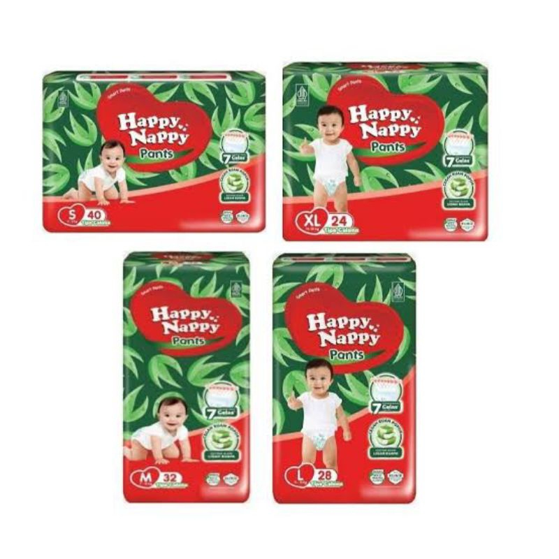 Jual Happy Nappy Pants Ukuran S/M/L/XL/XXL | Shopee Indonesia