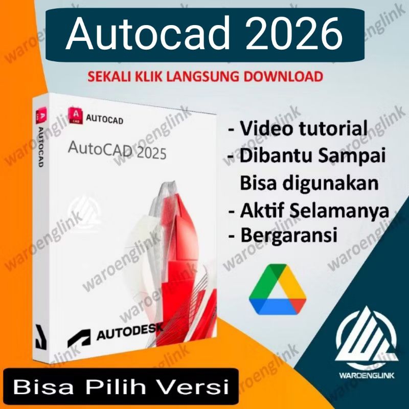 Jual Autocad 2026 Autocad 2025 Autocad 2024 Autocad 2023 Autocad 2022 ...