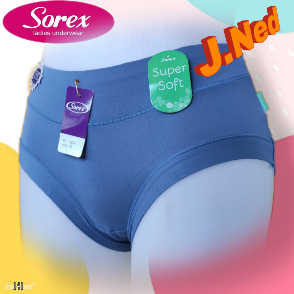 Jual J141 (1-3 pcs) Sorex Celana Dalam Wanita Dewasa, Celana Dalam Perempuan Size M L EL QL ...