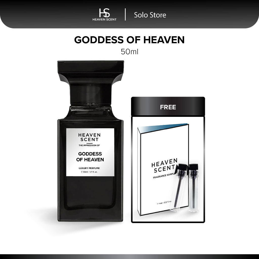 Jual Heaven Scent Solo - Goddess of Heaven 50ml Parfum Wanita | Shopee ...