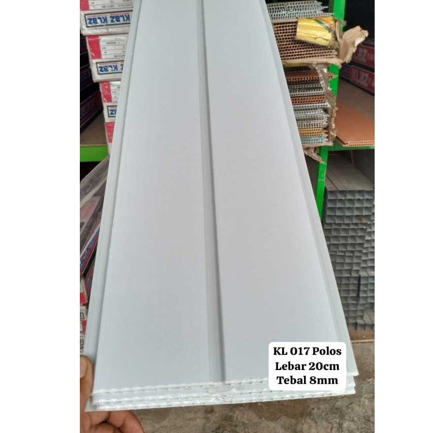Jual Plafon Pvc Minimalis Glossy Putih Nat Polos | Shopee Indonesia