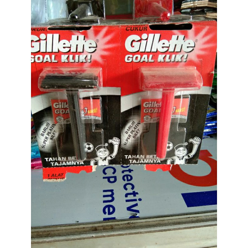 Jual gillette goal klik ( hrg untuk satu pasang) | Shopee Indonesia