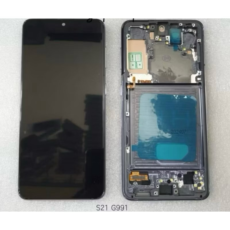 Jual LCD TOUCHSCREEN SAMSUNG GALAXY S21 5G G991 OLED2/NON FINGER PLUS ...