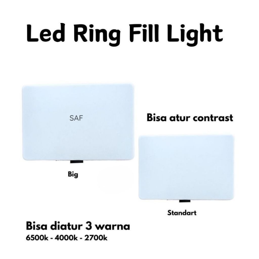 Jual SAF Led Ring Fill Light - Live shoot cahaya photography produk ...