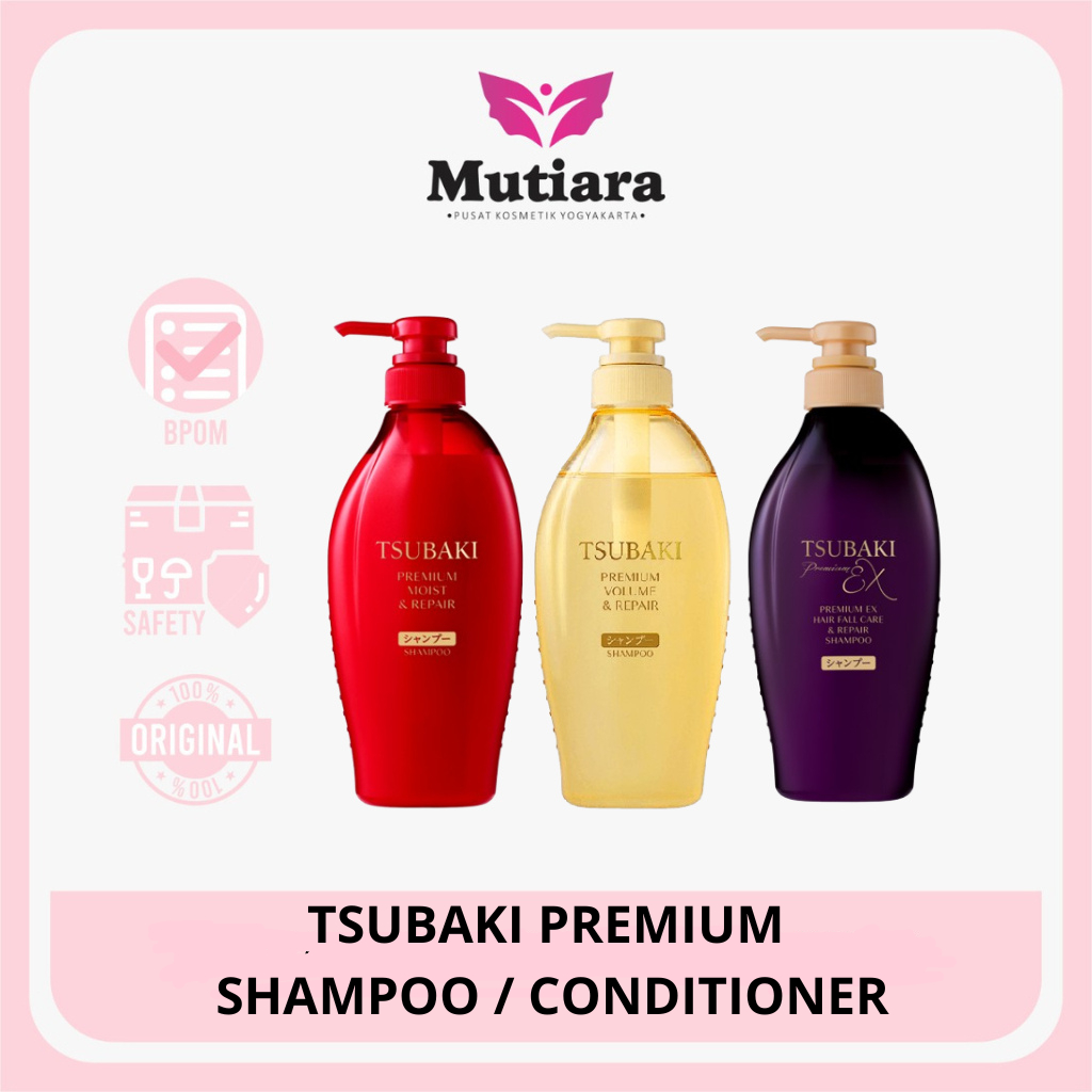 Jual TSUBAKI PREMIUM SHAMPOO / CONDITIONER 450 ML | Shopee Indonesia