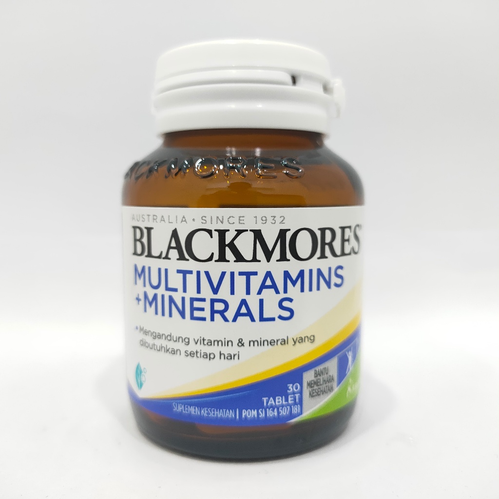 Jual Blackmores Multivitamins + Minerals isi 30 Tablet | Shopee Indonesia