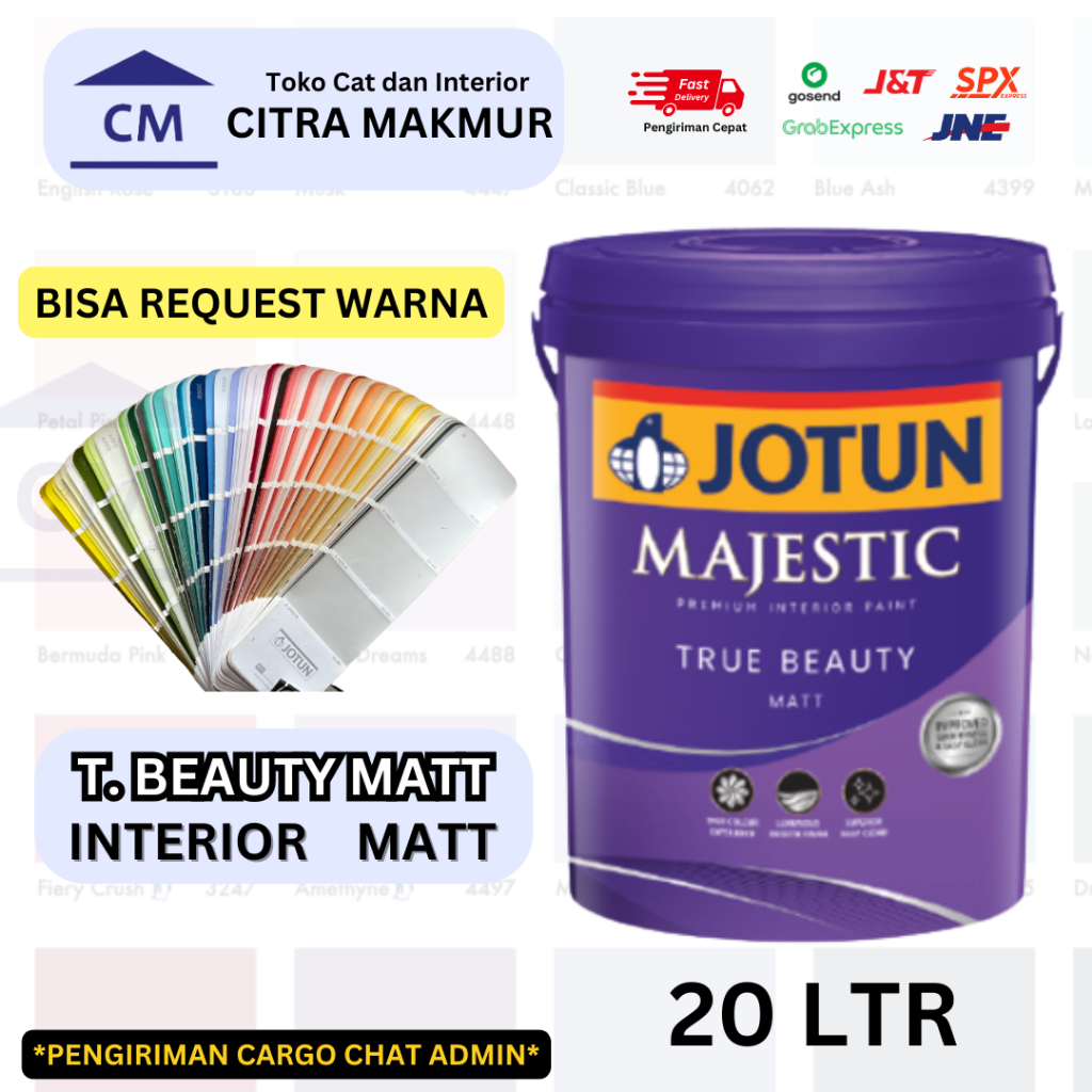 Jual Jotun MAJESTIC True Beauty Matt - 20 Ltr (Bisa Request Warna ...