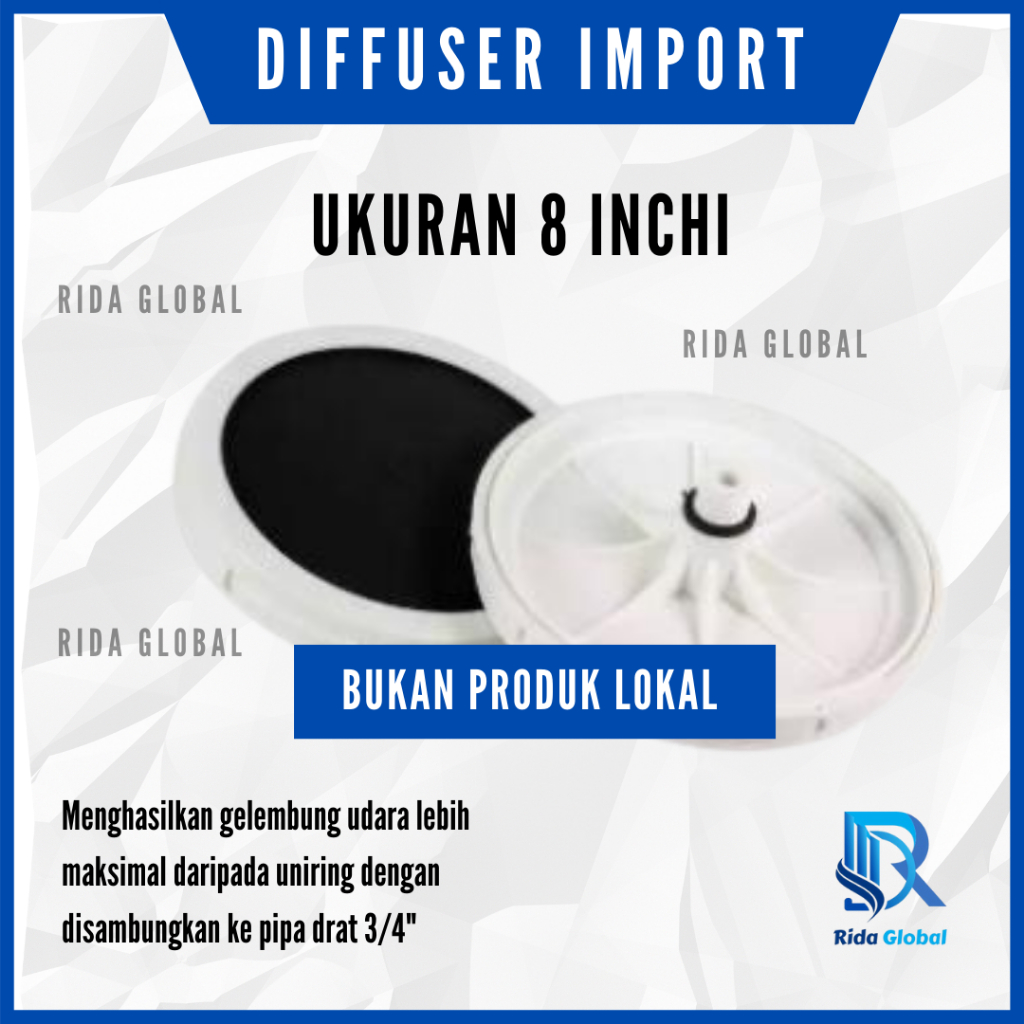 Jual Diffuser Gelembung Import Kolam Aerasi Aquarium 8 inch | Shopee ...