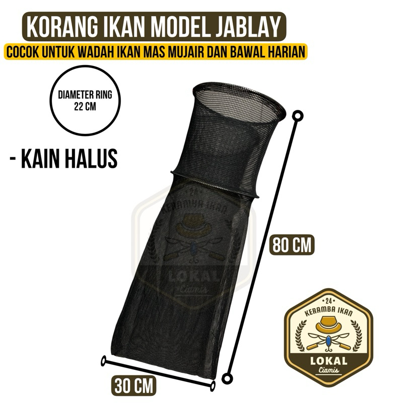 Jual KORANG IKAN RING 2 80 cm MODEL JABLA J80| KOJA IKAN BERKUALITAS ...
