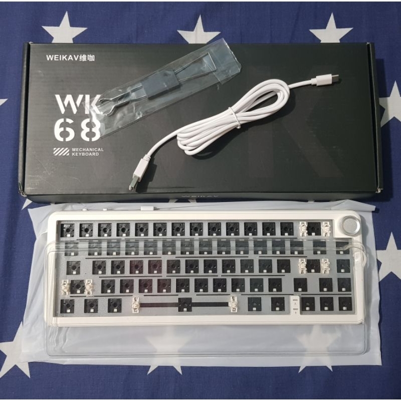 Jual Weikav - WK68 Mechanical Keyboard Barebone | Shopee Indonesia