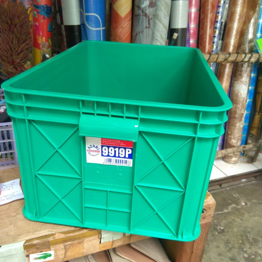 Jual 63x41x31 Box Container 68 Liter Atari 9919 P By Green Leaf Krat ...