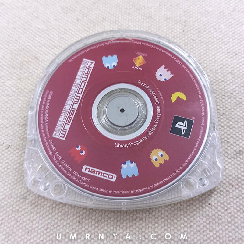 Jual PSP UMD Namco Museum Battle Collection CD Game R1 Kaset Disk ...