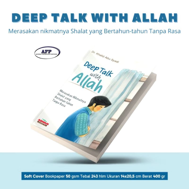 Jual (Original) Buku Deep Talk With Allah ; Merasakan Nikmatnya Shalat ...