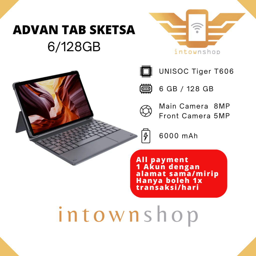 Jual ADVAN TAB SKETSA 3 6/128GB - GARANSI RESMI | Shopee Indonesia