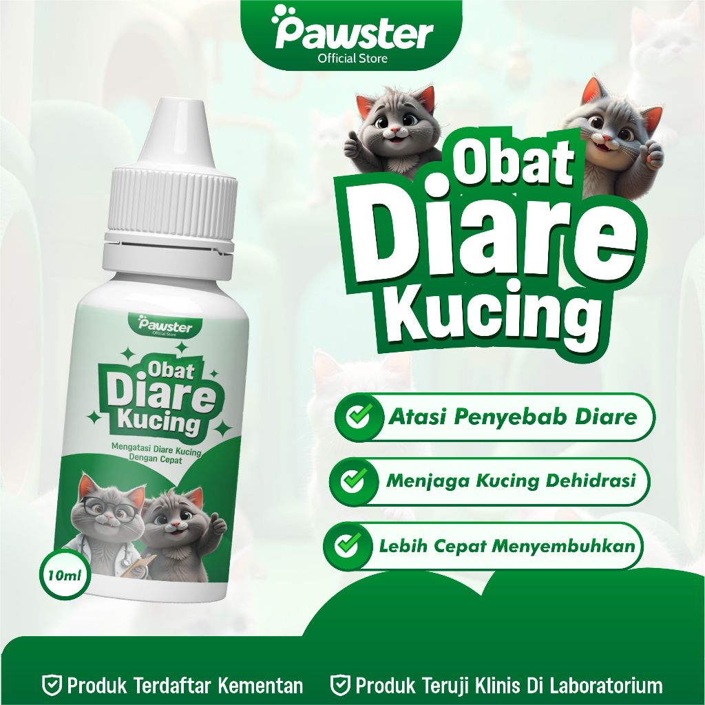 Jual Pawster Obat Diare Kucing - Obat Tetes Diare Kucing Ampuh - Obat ...