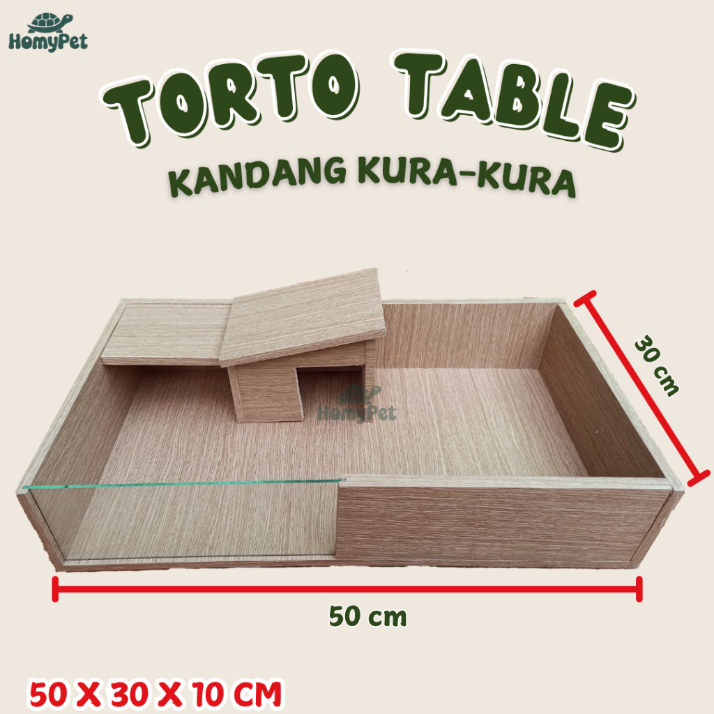 Jual KANDANG KURA KURA SULCATA TORTO TABLE | Shopee Indonesia
