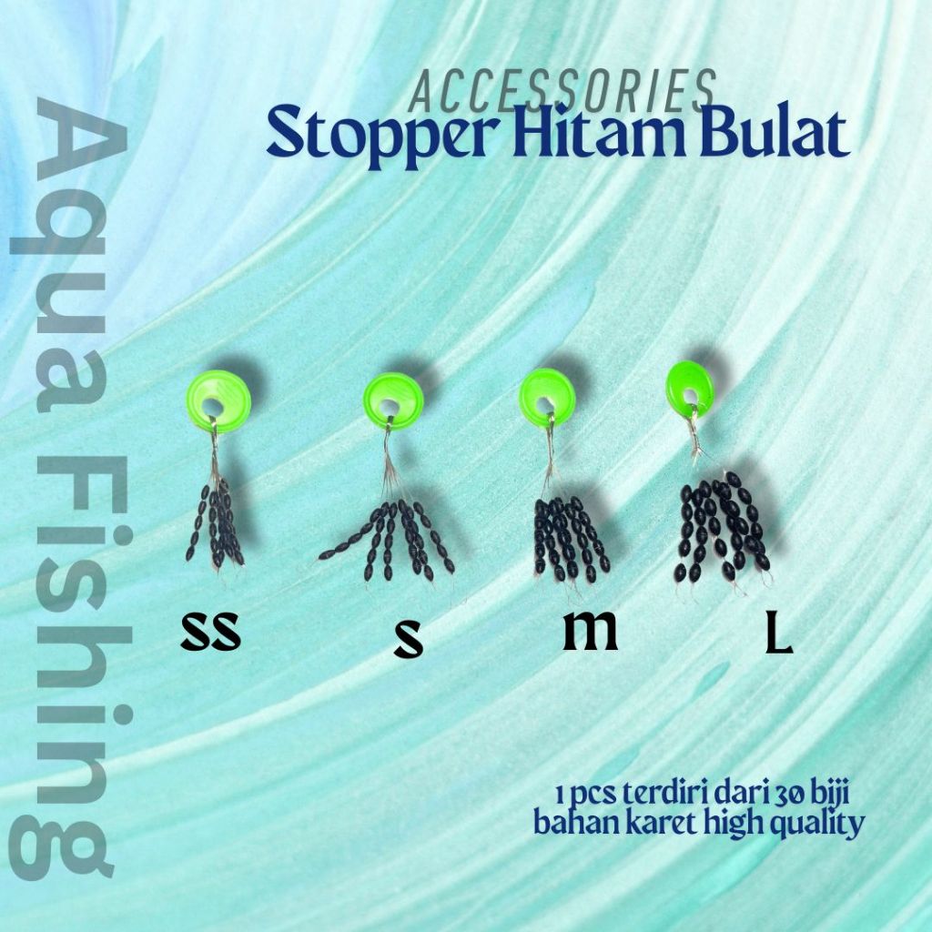 Jual Stopper Rubber Pancing Hitam Bulat isi 30 butir | Shopee Indonesia