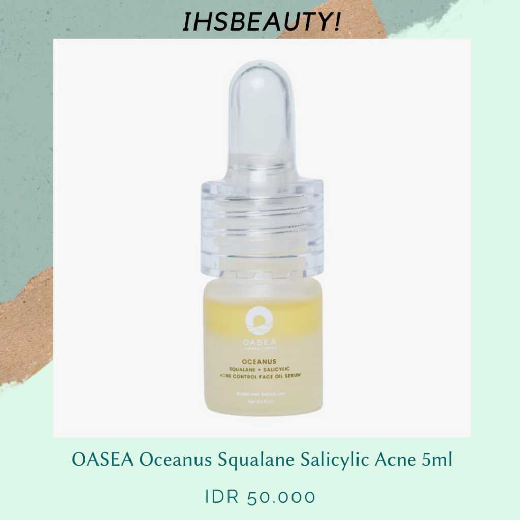 Jual OASEA Oceanus Squalane + Salicylic Acne Control Serum 5ml | Shopee ...