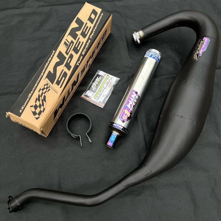 Jual KNALPOT NINJA CHAMBER BLACK COTING KNALPOT SUPER KOBRA NINJA R/SS ...