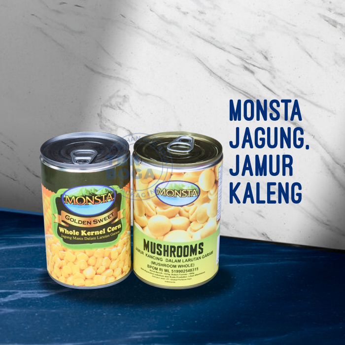 Jual Monsta Kaleng ( Jamur, Jagung ) Mushrooms Kancing Golden Sweet ...